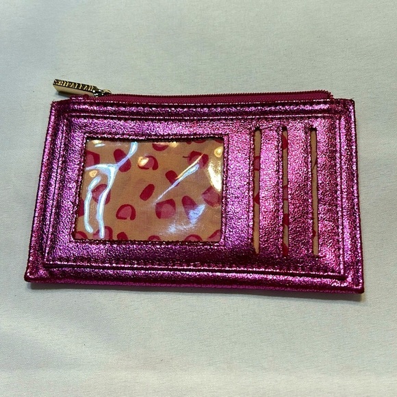Shiraleah | Bags | 2 Shiraleah Pink Metallic Skylar Card Wallet | Poshmark